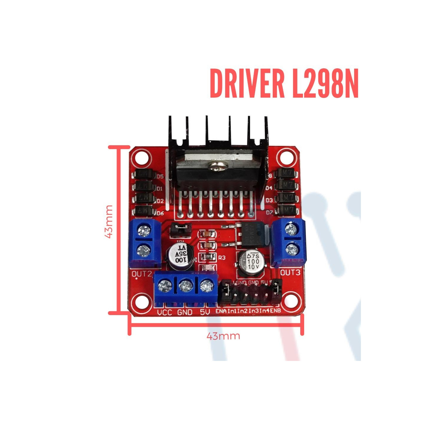 Driver para Motores (L298N)