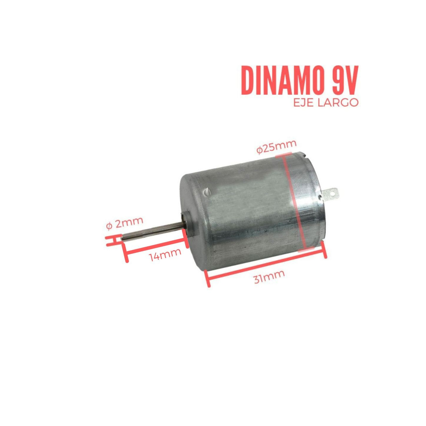 Motor Dinamo DC 9V