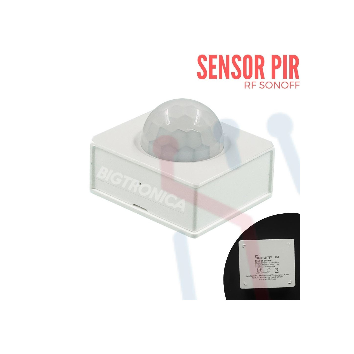 Sensor PIR SONOFF RF