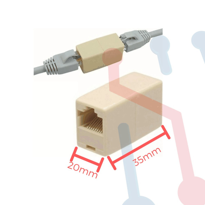 Unión para RJ45