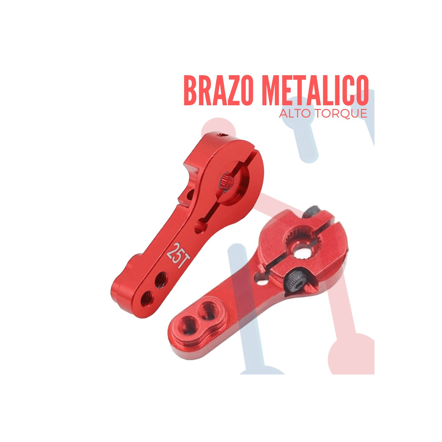 Brazo Metálico de Alto Torque