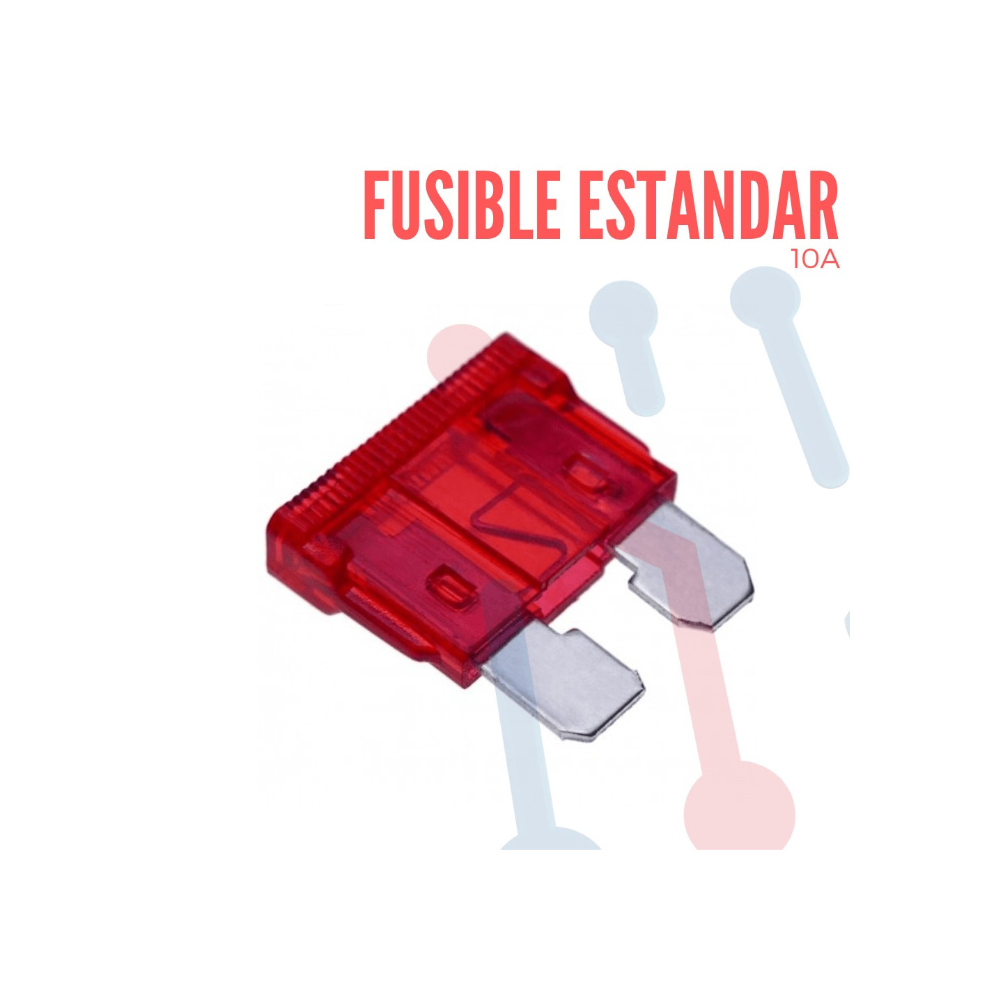 Fusible Automotriz 10A