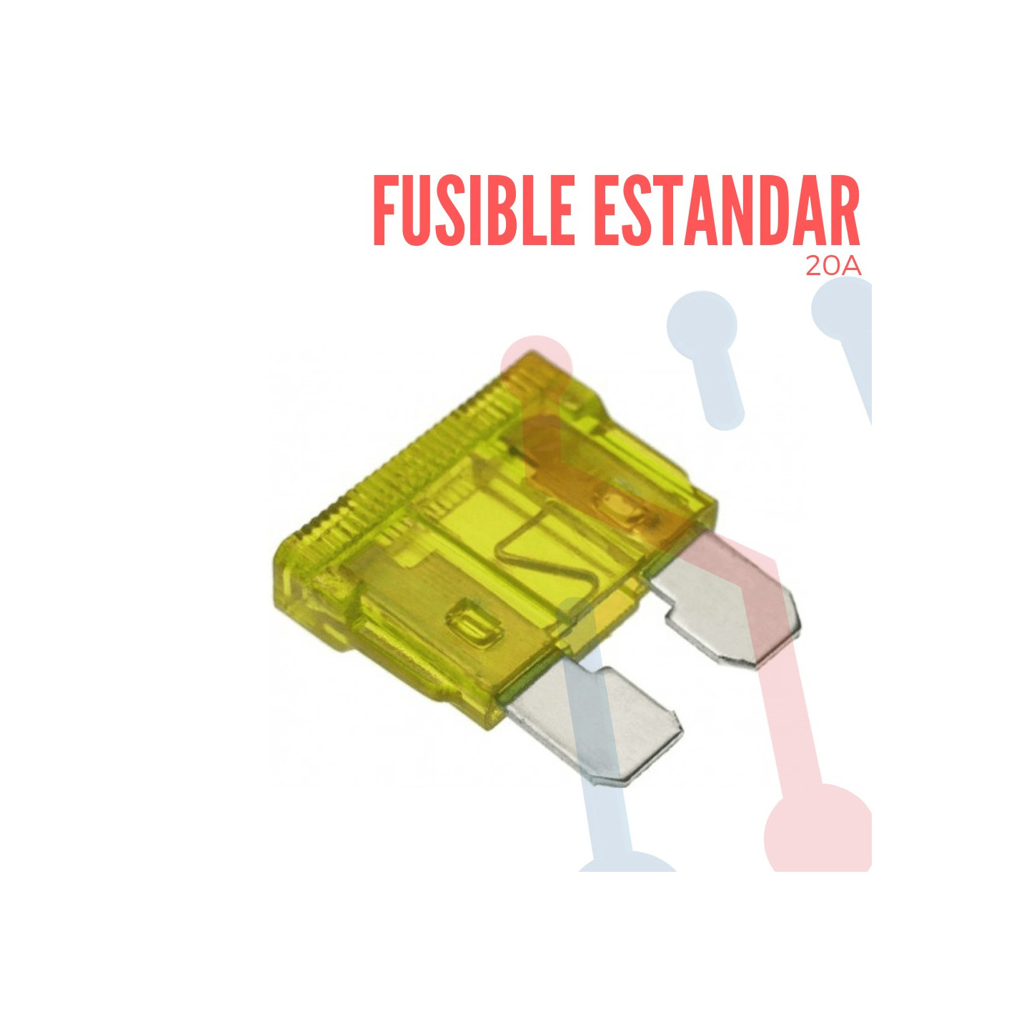 Fusible Automotriz 20A