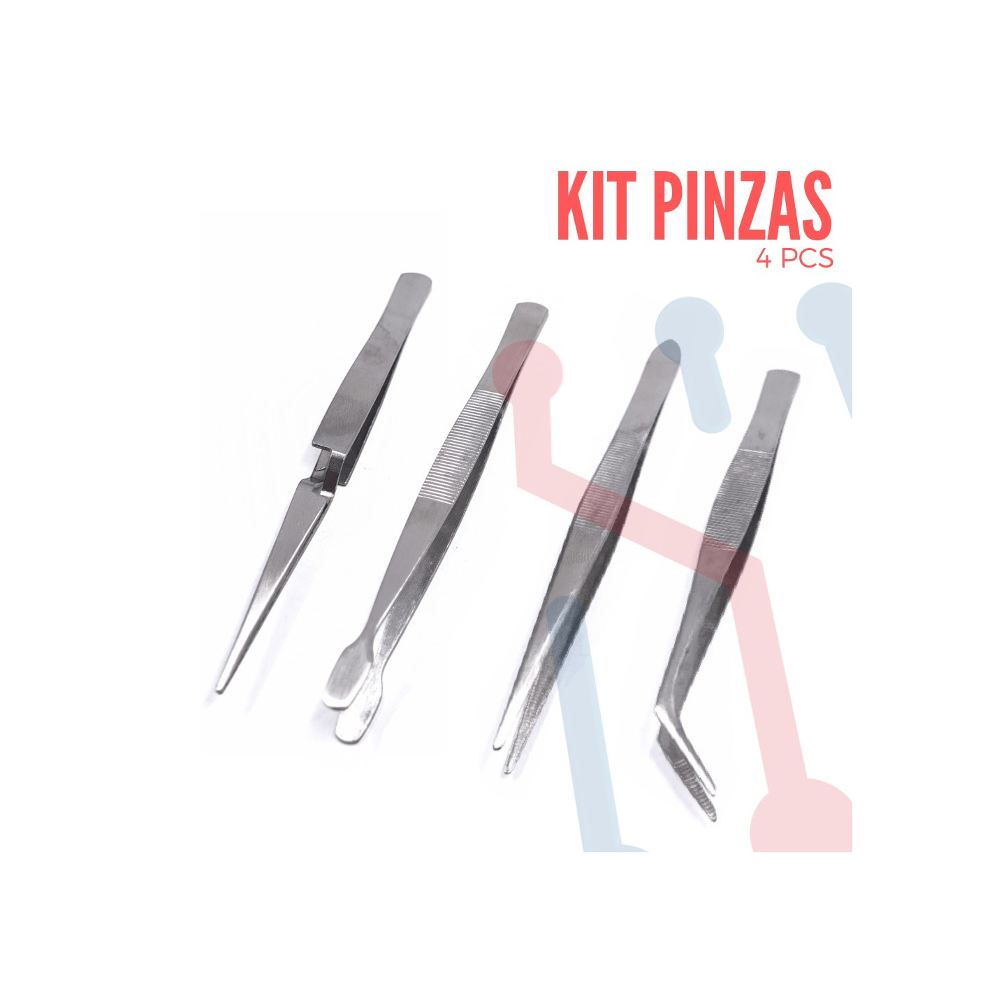 Kit de Pinzas 4 Piezas