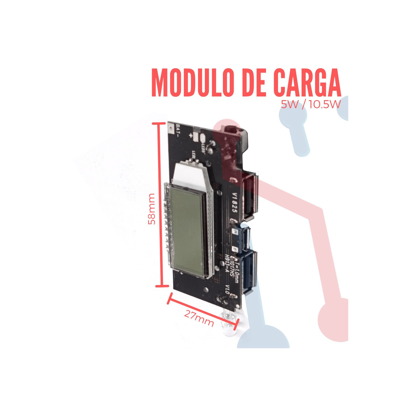 Módulo de Carga para Power Bank