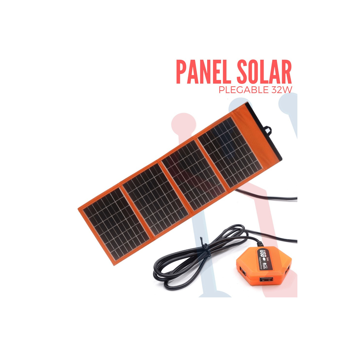 Panel Solar Plegable 32W