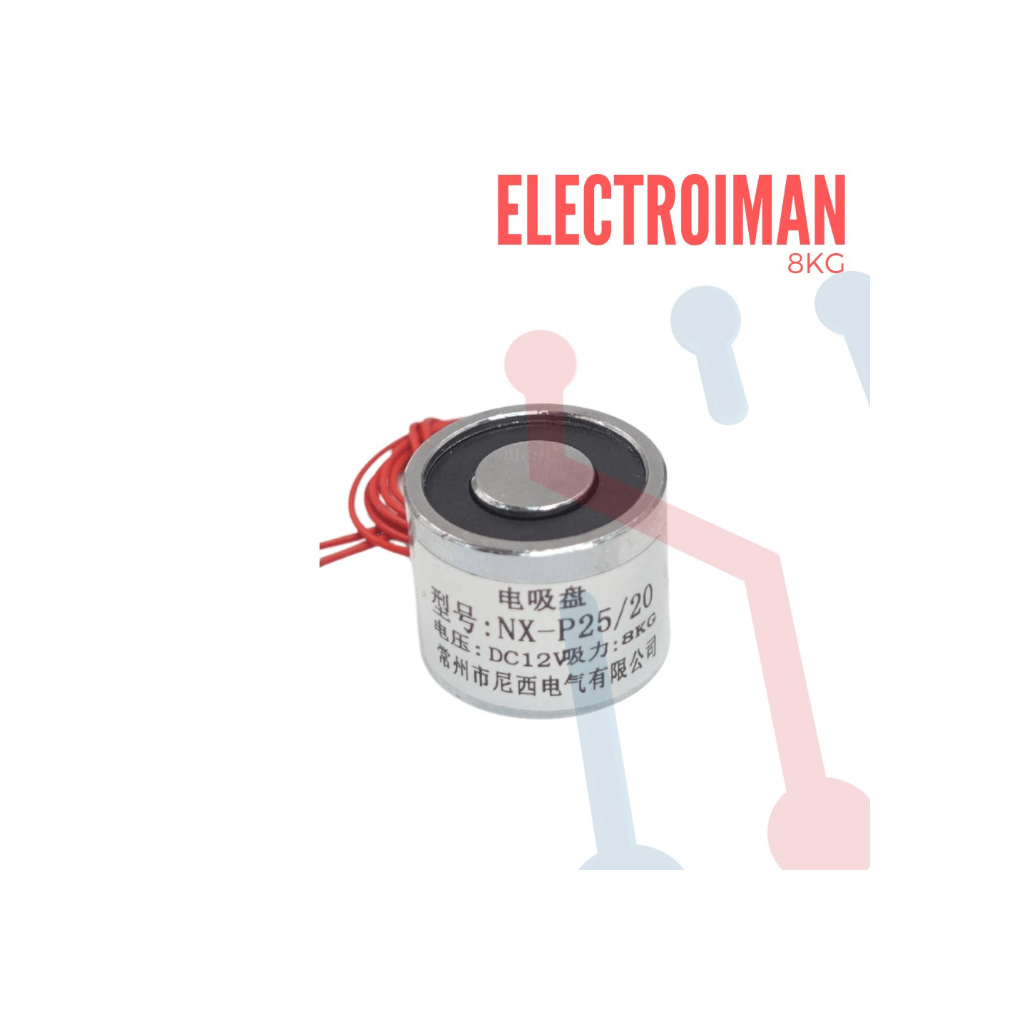 Electroimán 8Kg