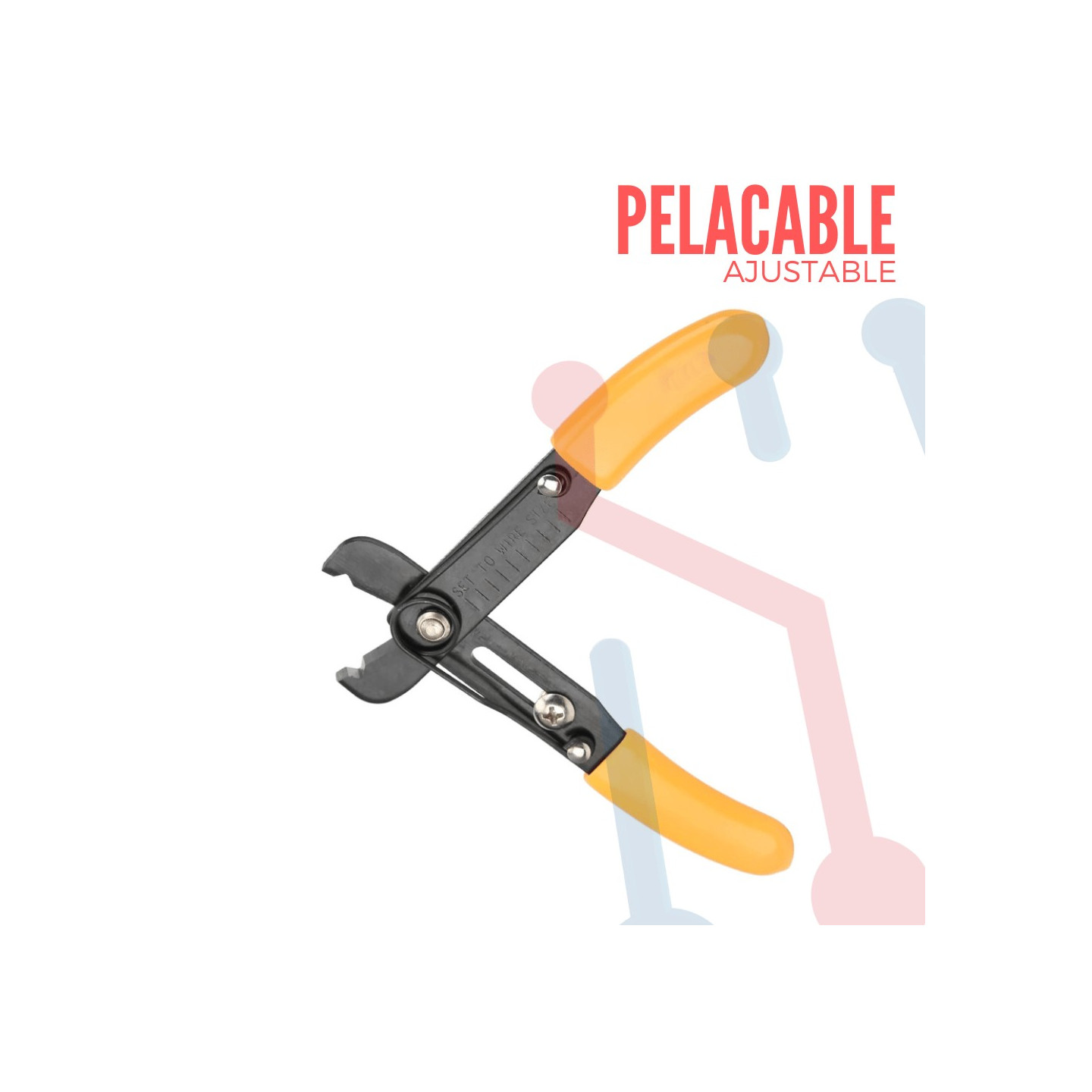Cortafrío y Pelacable Ajustable