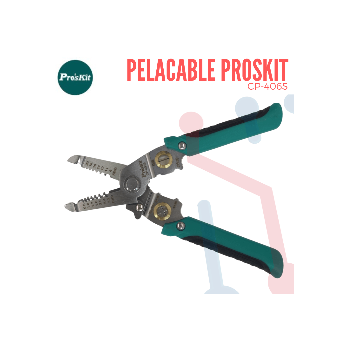 Cortafrío Pelacable Proskit (CP-406S)