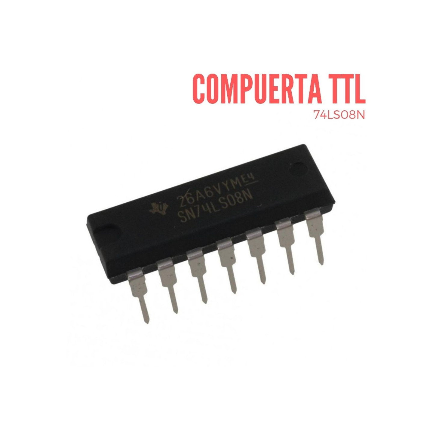 Compuerta AND 74LS08