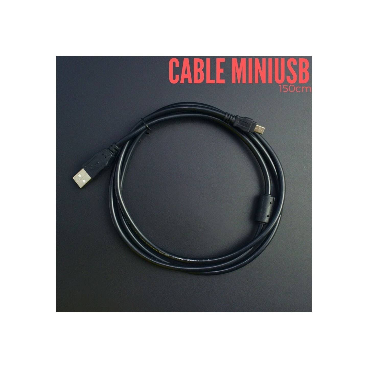 Cable USB A Mini USB (150cm)